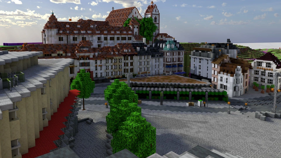 Alps BTE - Minecraft Build the Earth AT | CH | LI - official website